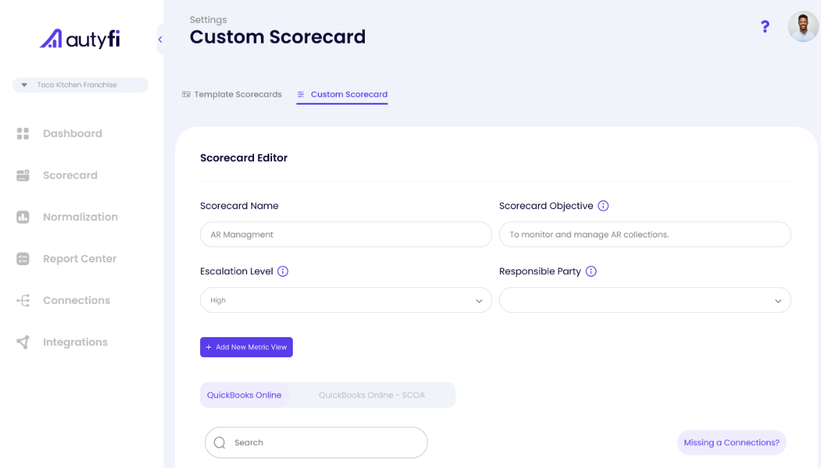 How Do I Set Up the Scorecards? – AutyFi